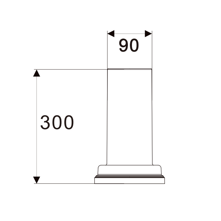 OEM/ODM 285mm Extended Drain Pipe-GLY-T80A-45B | Manufacturer,Suppliers ...
